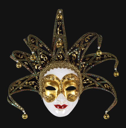 Volto Dama Lux Red – Masquerade Mask Design