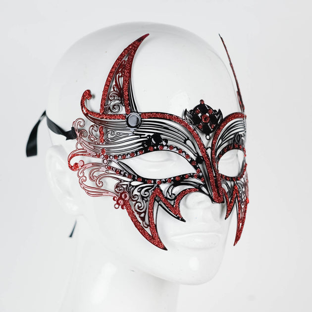 Devil Metal Red – Masquerade Mask Design